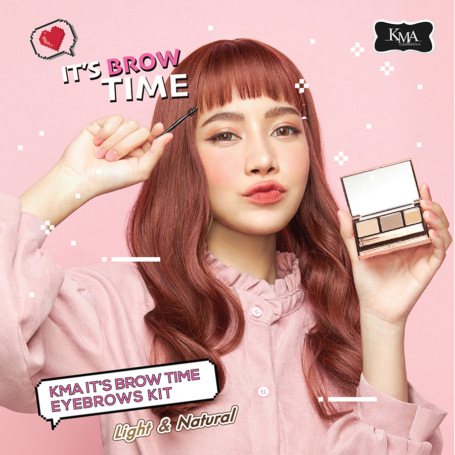 รีวิว KMA It's Brow Time Eyebrows Kit รีวิวจากผู้ใช้จริง By Cosmenet.in.th