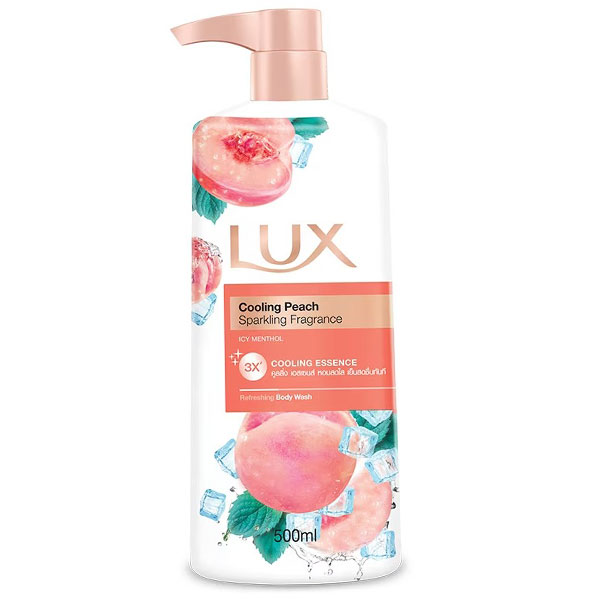 รีวิว Lux Brightening Cooling Peach Glow Body Wash รีวิวจากผู้ใช้จริง By Cosmenet.in.th