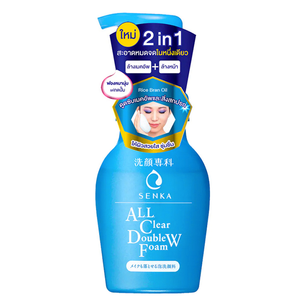 รีวิว SENKA All Clear Double W Foam รีวิวจากผู้ใช้จริง By Cosmenet.in.th