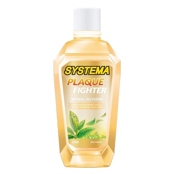 รีวิว Systema Plaque Fighter Natural Tea Fusion Mouthwash รีวิวจาก ...
