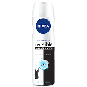 รีวิว NIVEA Deo Invisible for Black & White Pure Spray รีวิวจากผู้ใช้ ...