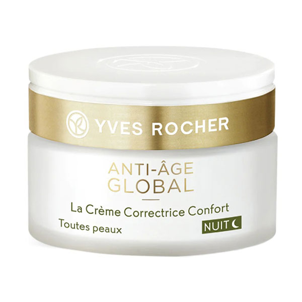 รีวิว Yves Rocher The Anti-Aging Comfort Night Cream - All Skin Types ...