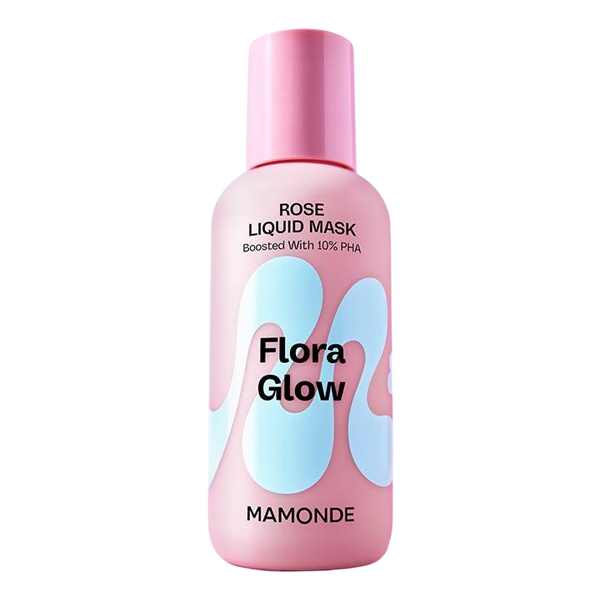 รีวิว Flora Glow Rose Liquid Mask - Mamonde Liquid mask revealing dewy ...