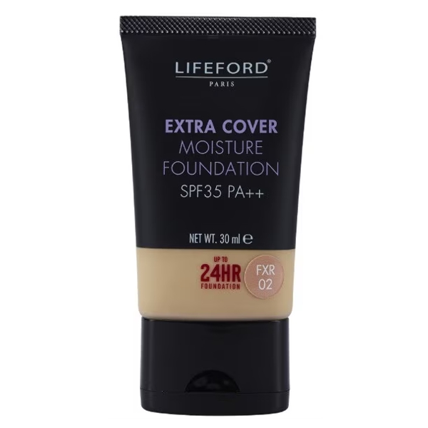 รีวิว ครีมรองพื้น LIFEFORD Extra Cover Moisture Foundation SPF35 PA++ ...