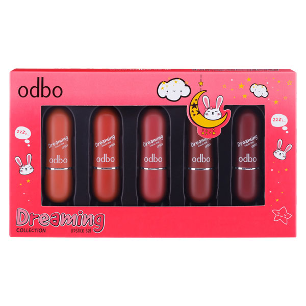 รีวิว odbo cosmetic Dreaming Collection Lipstick Set รีวิวจากผู้ใช้จริง By Cosmenet.in.th