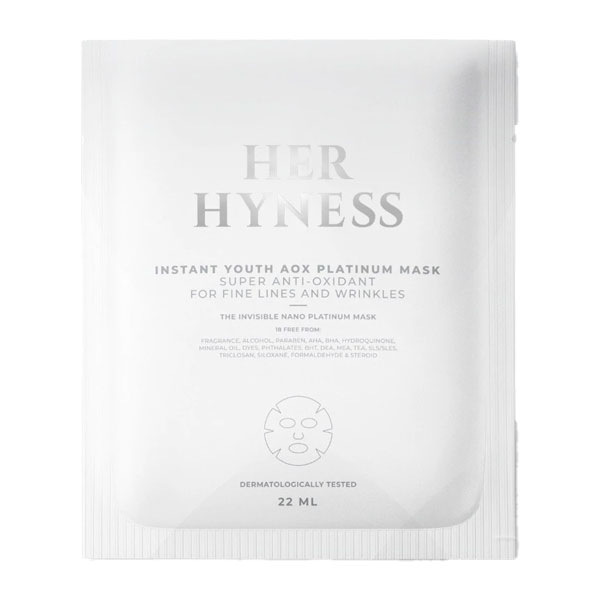 รีวิว Her Hyness Instant Youth Aox Platinum Mask รีวิวจากผู้ใช้จริง By ...