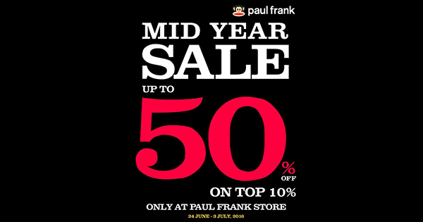 Paul Frank Mid Year Sale!!