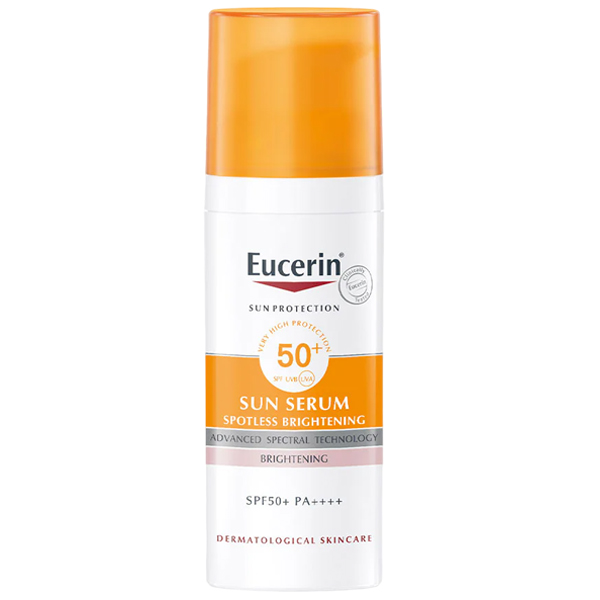 รีวิว Eucerin Sun Serum Spotless Brightening SPF50+/PA++++