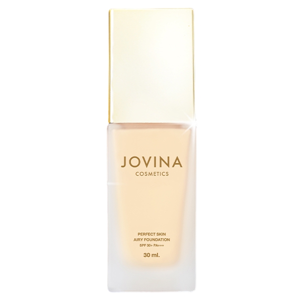 รีวิว Jovina Cosmetics Perfect Skin Airy Foundation SPF30 PA+++ รีวิวจากผู้ใช้จริง By Cosmenet.in.th