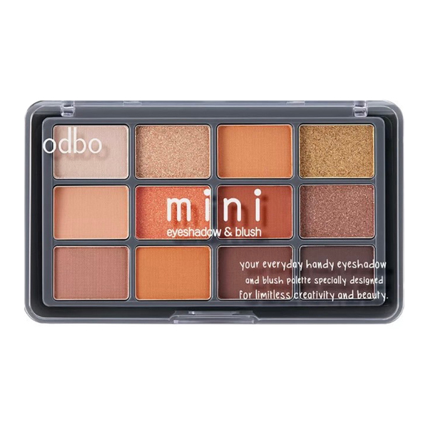 รีวิว odbo cosmetic Mini Eyeshadow & Blush รีวิวจากผู้ใช้จริง By Cosmenet.in.th