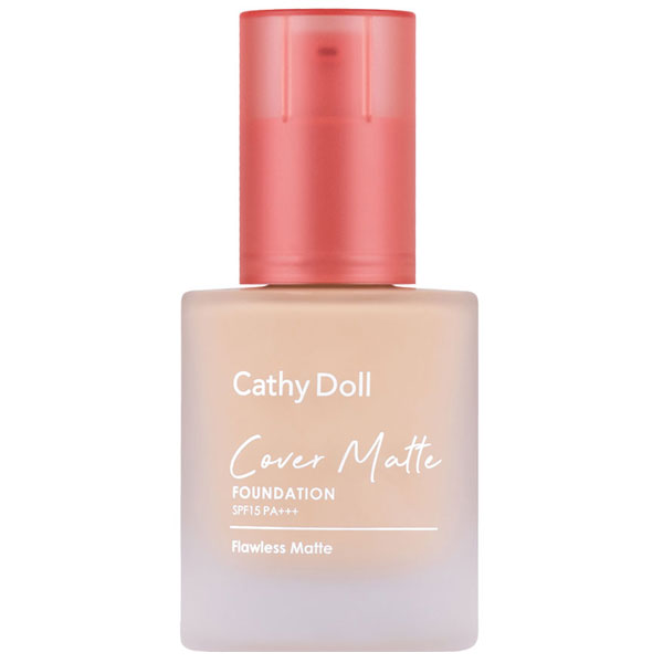 รีวิว Cathy Doll Cover Matte Foundation SPF15/PA+++ รีวิวจากผู้ใช้จริง ...