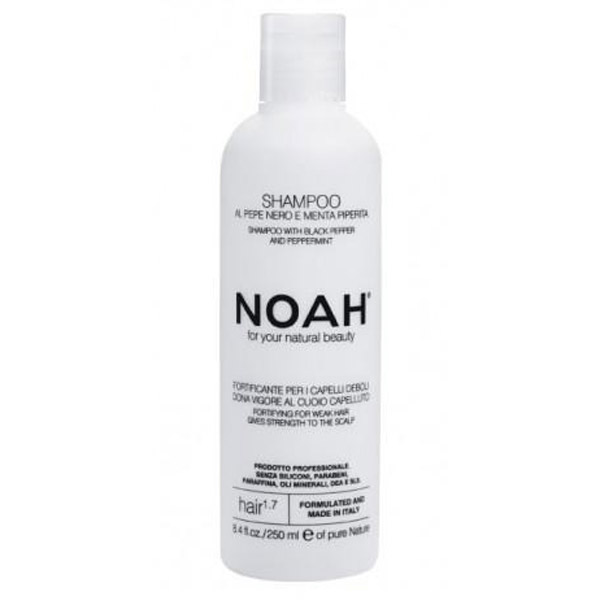 รีวิว Shampoo with black pepper and peppermint