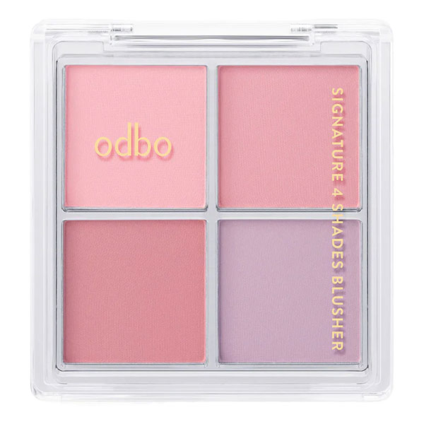 รีวิว odbo cosmetic Signature 4 Shades Blusher รีวิวจากผู้ใช้จริง By Cosmenet.in.th
