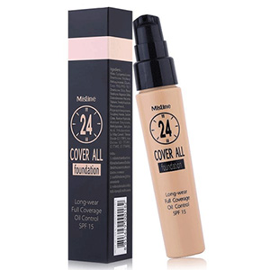 รีวิว Mistine 24 Cover All Foundation รีวิวจากผู้ใช้จริง By Cosmenet.in.th