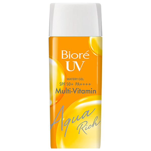 รีวิว Biore UV Aqua Rich Watery Gel Multi-Vitamin SPF50+ PA++++ รีวิว ...