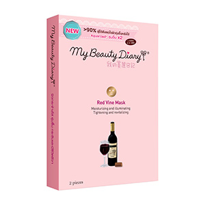 รีวิว My Beauty Diary Red Vine Mask รีวิวจากผู้ใช้จริง By Cosmenet.in.th
