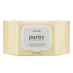 รีวิว Philosophy Purity Made Simple One-Step Facial Cleansing Cloths ...