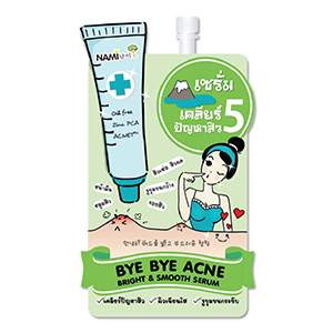 รีวิว Nami Bye Bye Acne Bright & Smooth Serum รีวิวจากผู้ใช้จริง By Cosmenet.in.th