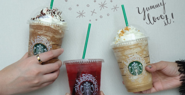 Starbucks 2 แก้ว รับฟรี 1 แก้ว