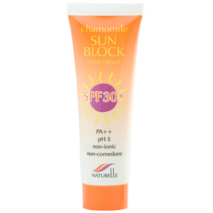 รีวิว Naturelle Chamomile Sun Block Sunshine Day (SPF30) รีวิวจากผู้ใช้ ...