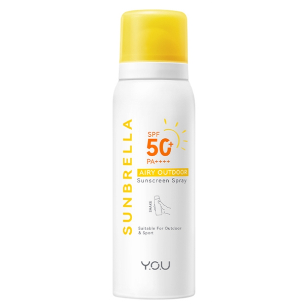 รีวิว Y.O.U SUNBRELLA Airy Outdoor Sunscreen Spray SPF 50+ PA ...