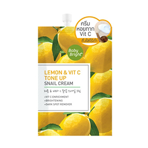 รีวิว Baby Bright Lemon & Vit C Tone up Snail Cream รีวิวจากผู้ใช้จริง ...
