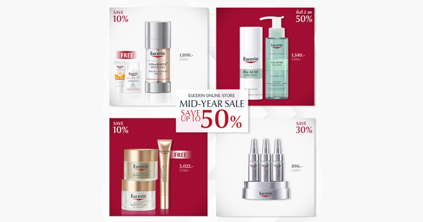 Eucerin Mid-Year Sale !! โปรโมชั่นใหม่ล่าสุด และเซ็ตสุดคุ้ม เฉพาะที่ ...