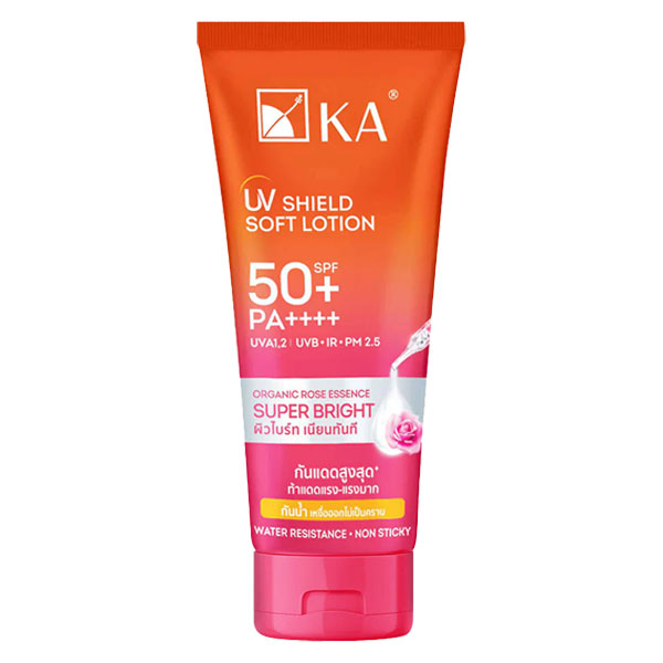 รีวิว KA UV Shield Soft Lotion SPF 50+ PA++++ สูตร Super Bright รีวิวจากผู้ใช้จริง By Cosmenet.in.th