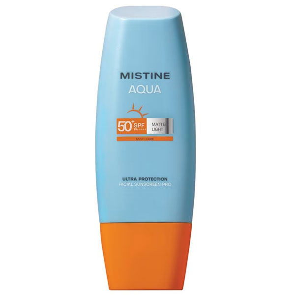 รีวิว Mistine Aqua Base Ultra Protection Matte & Light Facial Sunscreen Pro SPF50+ PA++++ รีวิว ...