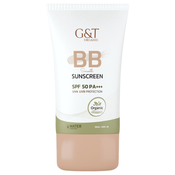 รีวิว G&T Organic BB Smooth Sunscreen SPF 50PA+++ รีวิวจากผู้ใช้จริง By ...