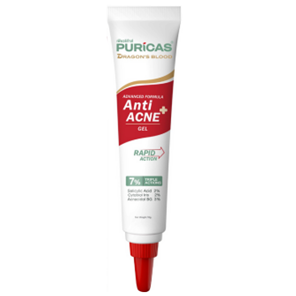 รีวิว Puricas Advanced Formula Anti-Acne Gel รีวิวจากผู้ใช้จริง By ...