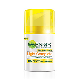 รีวิว GARNIER Light Complete White Speed City Ready SPF 36/PA+++ รีวิว ...