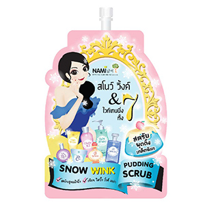 รีวิว Nami Snow Wink Pudding Scrub รีวิวจากผู้ใช้จริง By Cosmenet.in.th