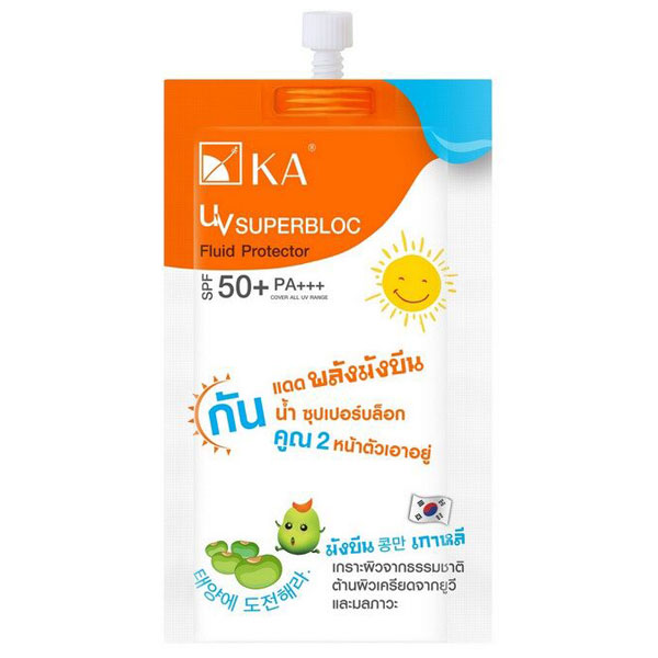 รีวิว KA UV Superbloc Fluid Protector SPF50+ PA+++ รีวิวจากผู้ใช้จริง By Cosmenet.in.th