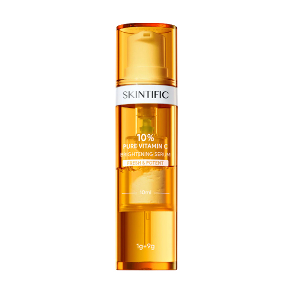 รีวิว SKINTIFIC 10% Pure Vitamin C Brightening Serum Fresh & Potent ...