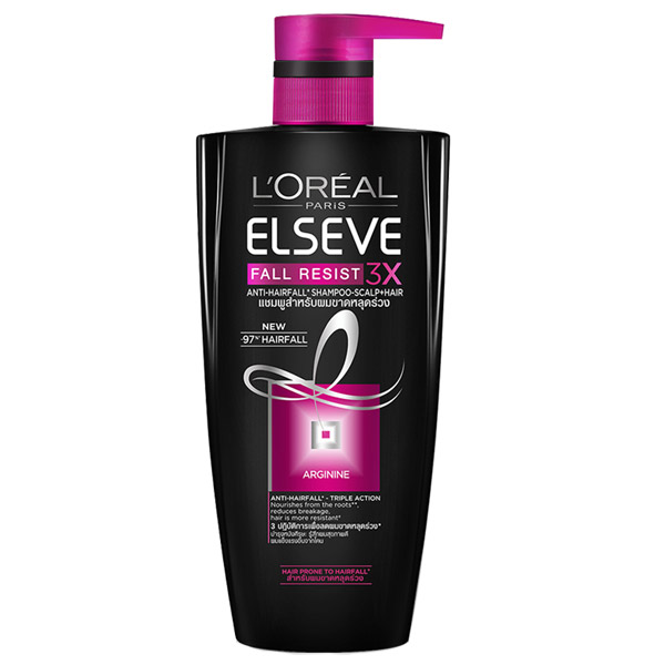 รีวิว L'OREAL PARIS Elseve Fall Resist 3X Anti-Hair Fall Shampoo รีวิว ...