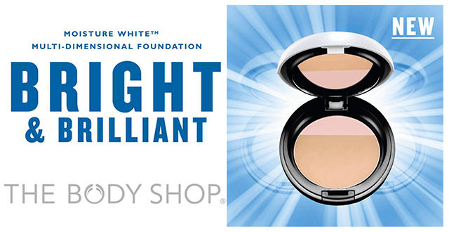 The Body Shop Moisture White Bright Compact Foundation เนรมิตผิวหน้า ...