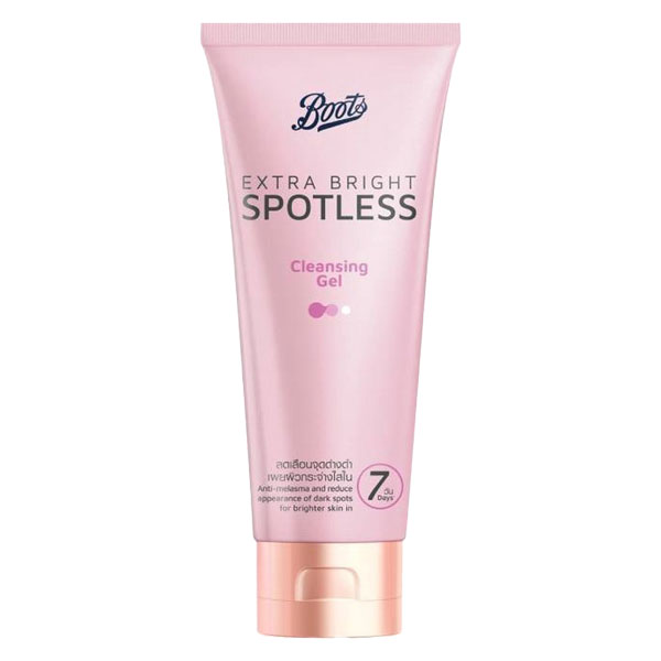 รีวิว เจลล้างหน้าลดจุดด่างดำ Boots Extra Bright Spotless Cleansing Gel ...