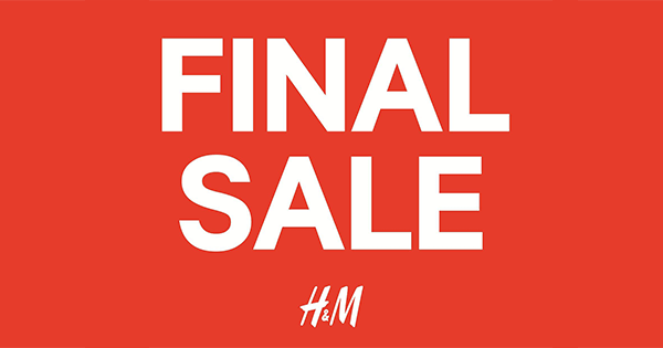 H&M FINAL SALE