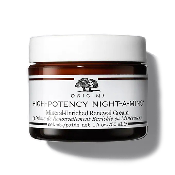 รีวิว ORIGINS HIGH-POTENCY NIGHT A MINS™ Mineral Enriched Renewal Cream ...