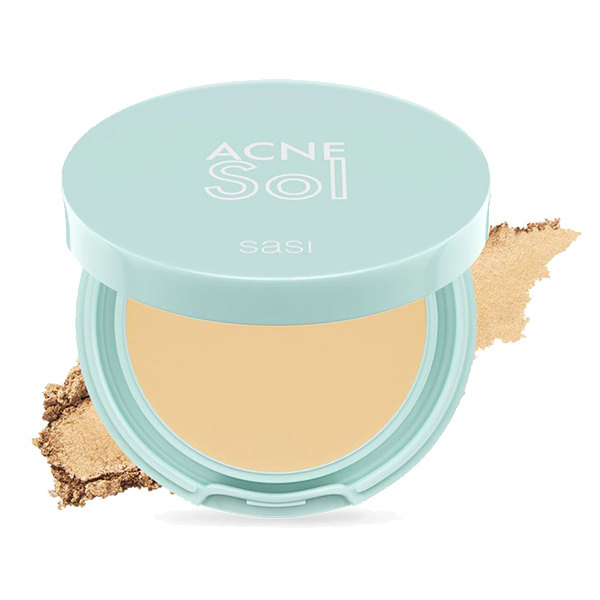 รีวิว Sasi Acne Sol Compact Powder รีวิวจากผู้ใช้จริง By Cosmenet.in.th