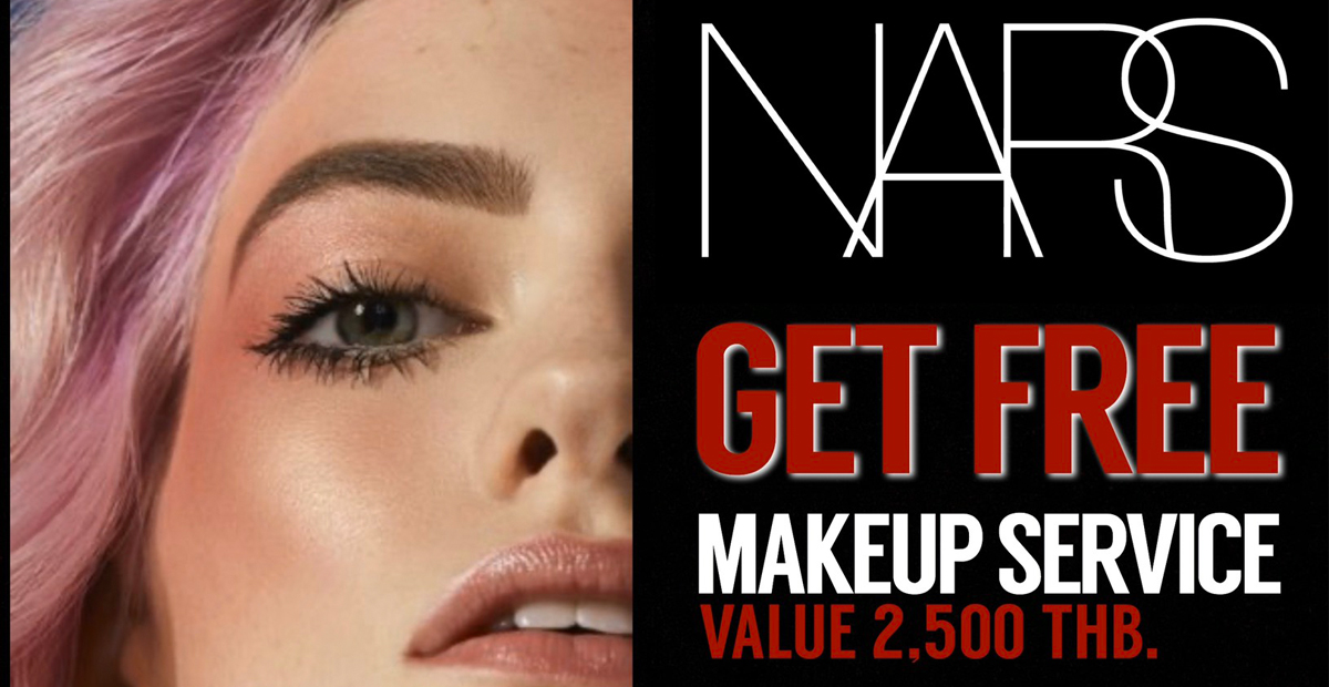 NARS GET FREE MAKEUP SERVICE
