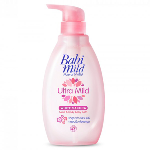 รีวิว Babi Mild Ultra Mild White Sakura Head & Body Baby Bath รีวิวจากผู้ใช้จริง By Cosmenet.in.th