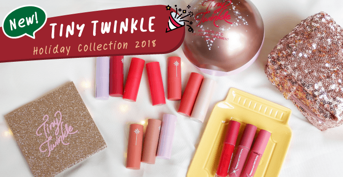 [Cosme*Review] สวอชสี คอลใหม่จาก ETUDE Tiny Twinkle Holiday Collection 2018