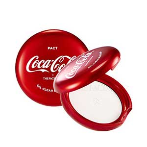 รีวิว THEFACESHOP Coca Cola Oil Clear Blotting Pact รีวิวจากผู้ใช้จริง ...