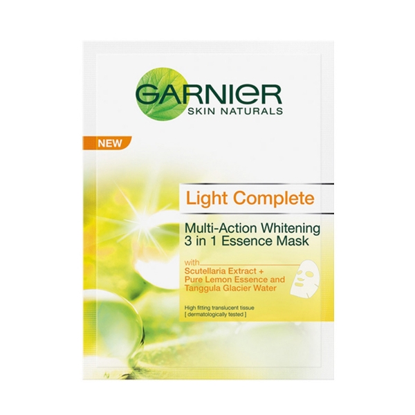 รีวิว GARNIER Light 3 in 1 Whitening Essence Mask รีวิวจากผู้ใช้จริง By ...