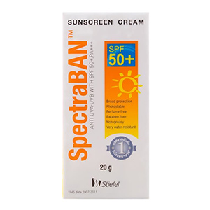 รีวิว SpectraBAN Sunscreen Cream Anit UVA-UVB SPF50+ PA+++ รีวิวจาก ...