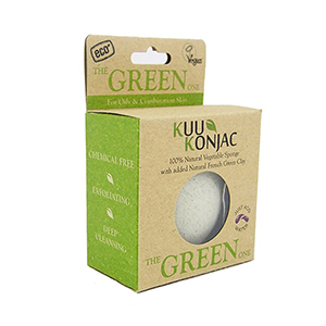 รีวิว Kuu Konjac Sponge With French Green Clay รีวิวจากผู้ใช้จริง By ...