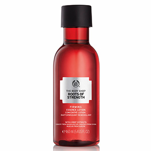 รีวิว The Body Shop Roots of Strength™ Firming Shaping Essence Lotion ...