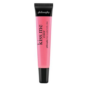 รีวิว Philosophy Kiss Me Color Pink Tinted High-Gloss Lip Shine รีวิว ...